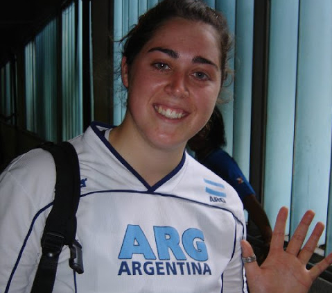 Rocío Comba, en el Museo Provincial del Deporte