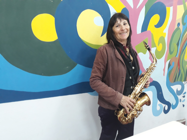 Nora, entre la música, el estudio y un gran espacio de libertad