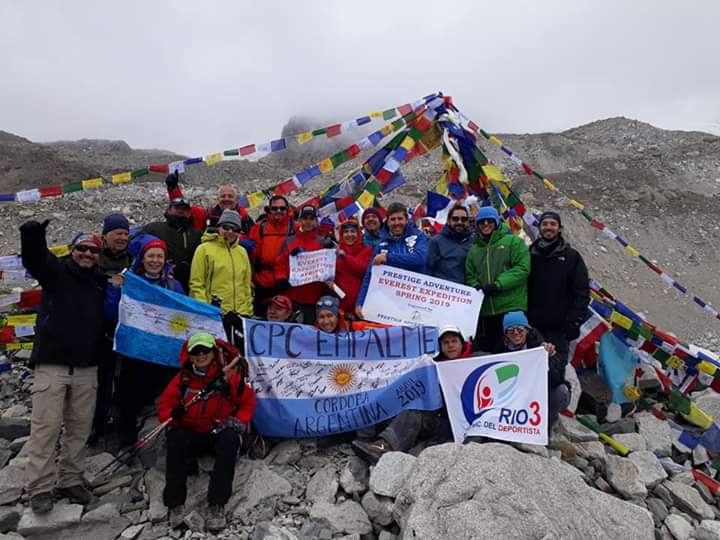 Fabián Jurado llegó a la base del monte Everest