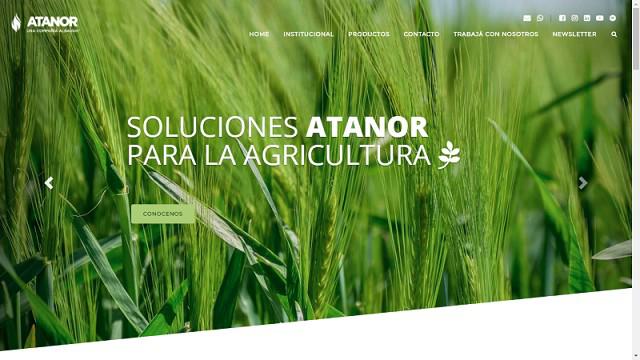 Atanor renueva su presencia en la web y lanza novedoso sitio